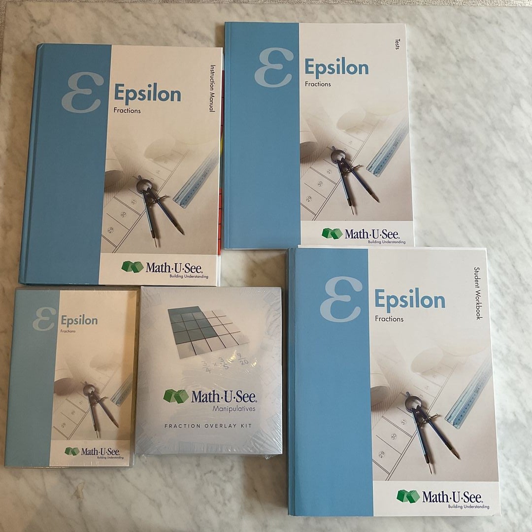 Epsilon Student Workbook by Math-U-See, Miriam Homer