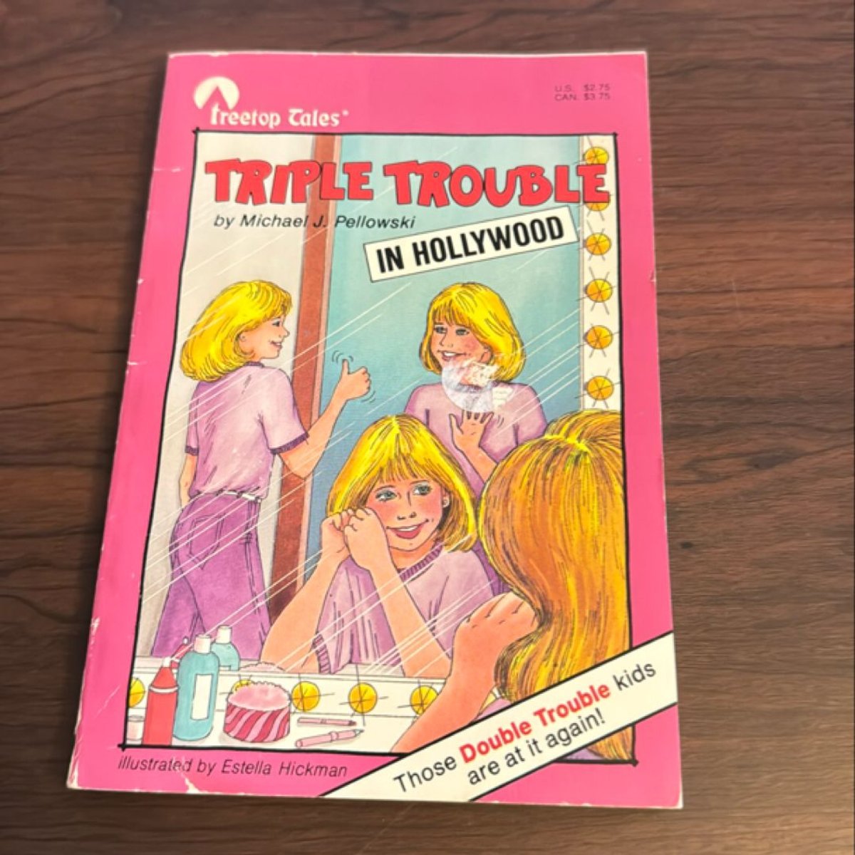 Triple Trouble in Hollywood by Michael J. Pellowski