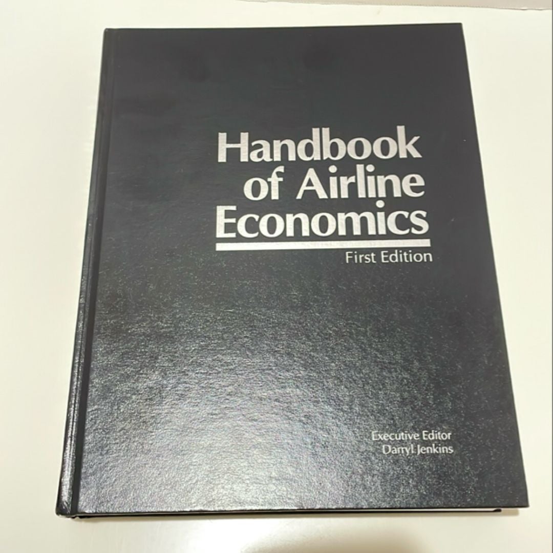 Handbook of Airline Economics by Darryl Jenkins, Hardcover | Pangobooks