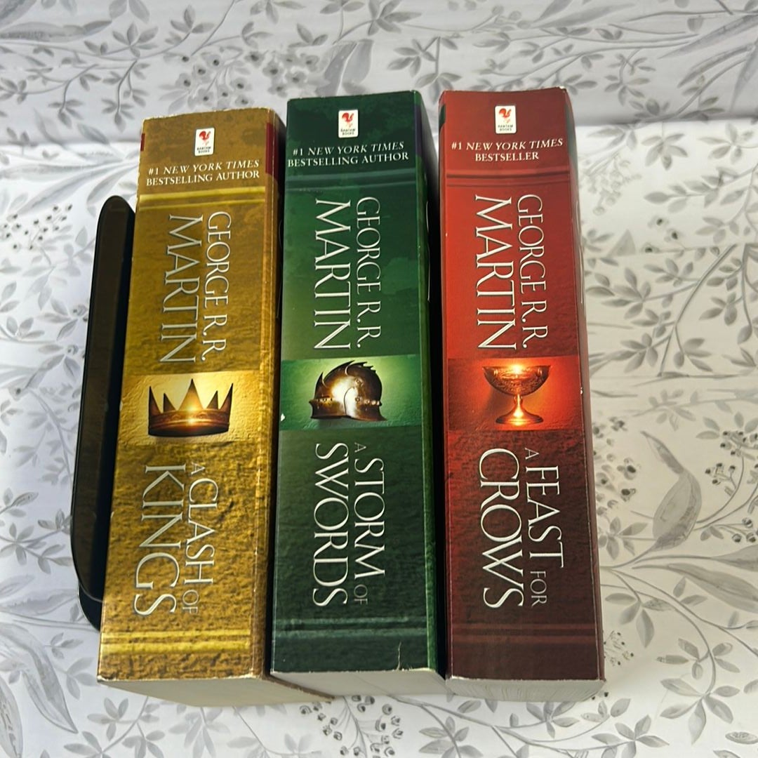 Game of Thrones book 2,3 &4 3 Mass Market Bundle by George R. R. Martin ...
