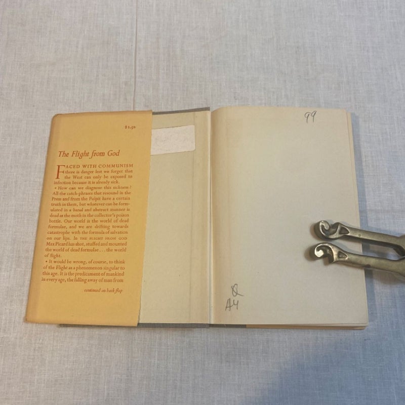 THE FLIGHT FROM GOD by MAX PICARD, Hardcover | Pangobooks