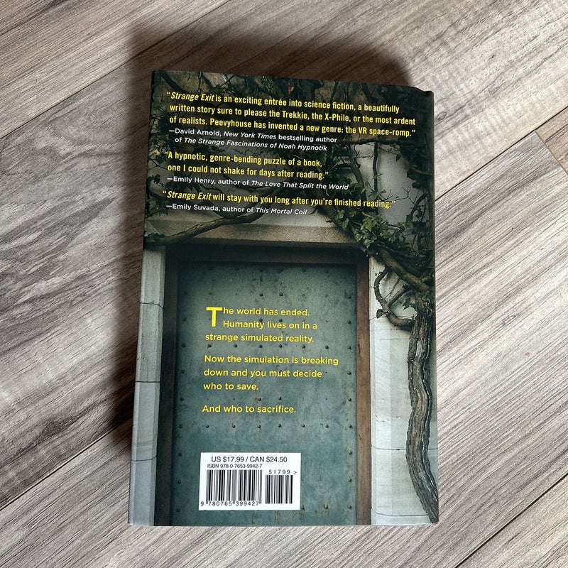 Strange Exit by Parker Peevyhouse, Hardcover | Pangobooks