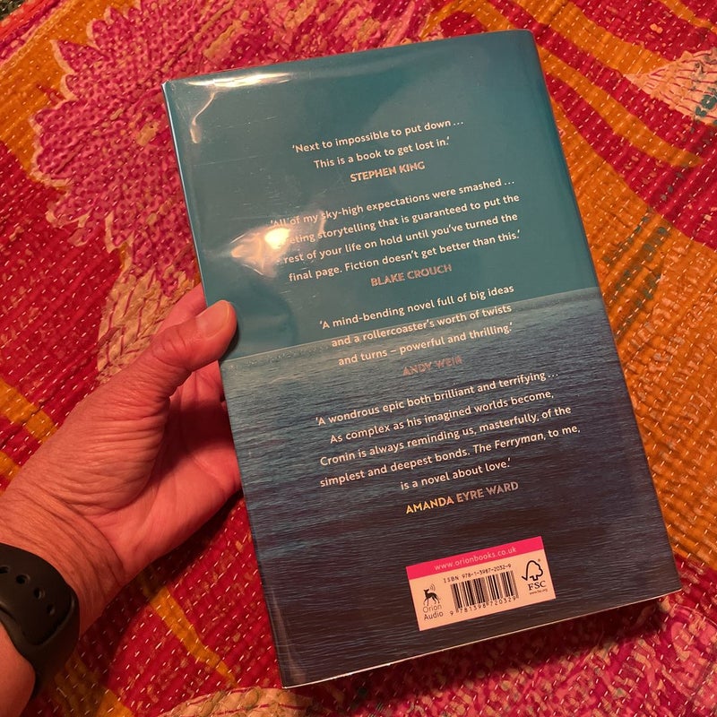 The Ferryman (Signed UK Ed. Sprayed Edges) by Justin Cronin, Hardcover ...