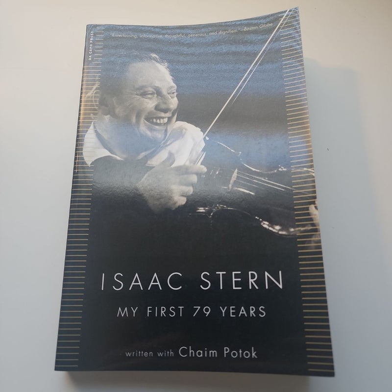 Isaac Stern by Isaac Stern, Chaim Potok