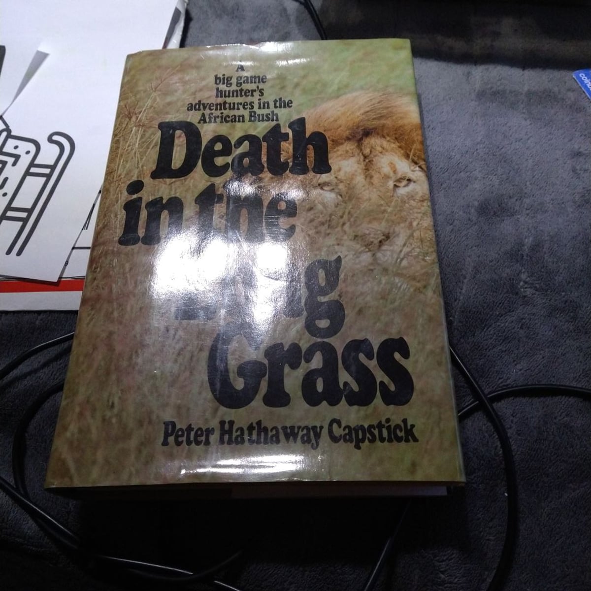 Death in the Long Grass by Peter Hathaway Capstick