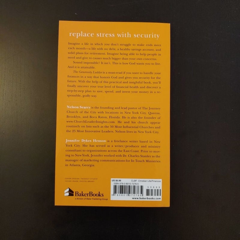 The Generosity Ladder by Nelson Searcy, Jennifer Dykes Henson