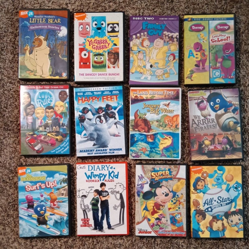 36 toddler Dvds by Various, Hardcover | Pangobooks