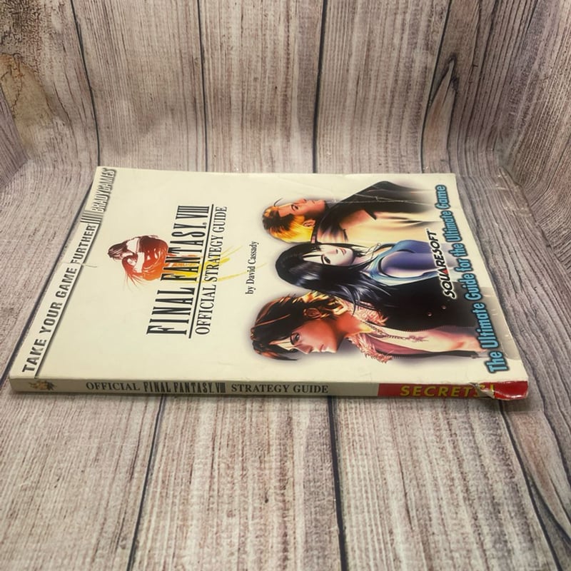 Final Fantasy VIII Official Strategy Guide by David Cassady, Paperback ...