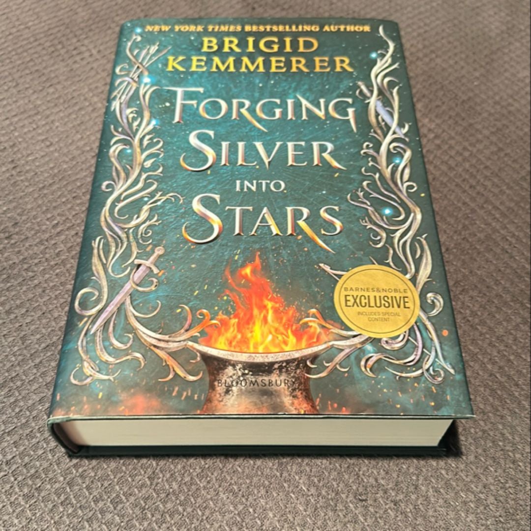 SIGNED Forging Silver Into Stars by Brigid Kemmerer, Hardcover | Pangobooks