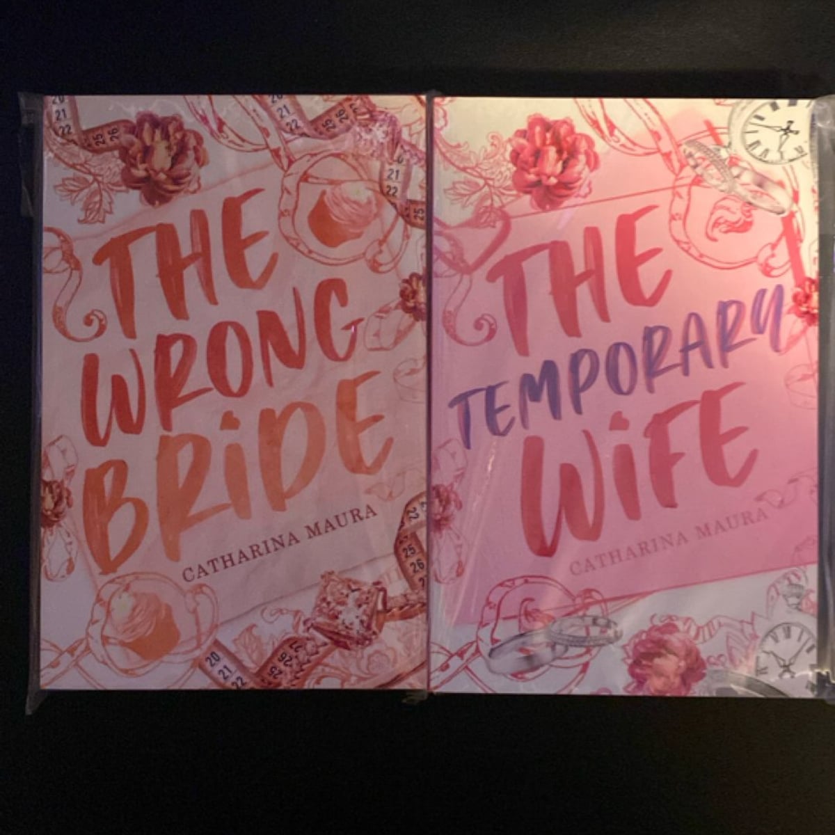 The Wrong Bridge + The Temporary Wife Set by Catharina Maura, Paperback ...