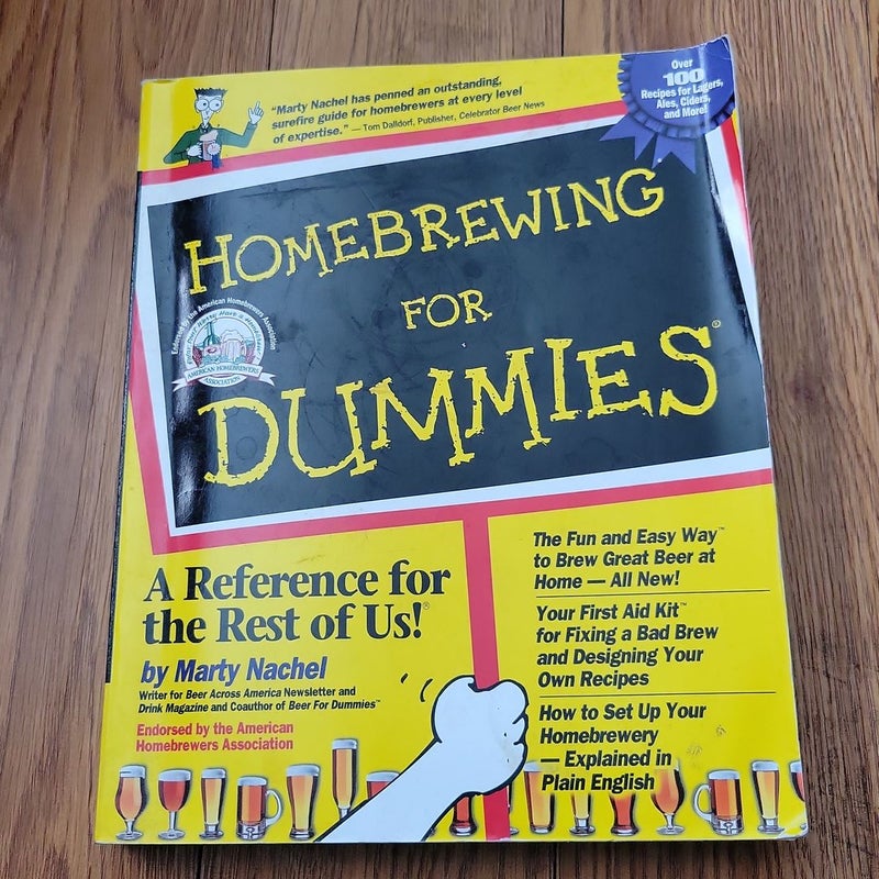 Homebrewing for Dummies by Marty Nachel