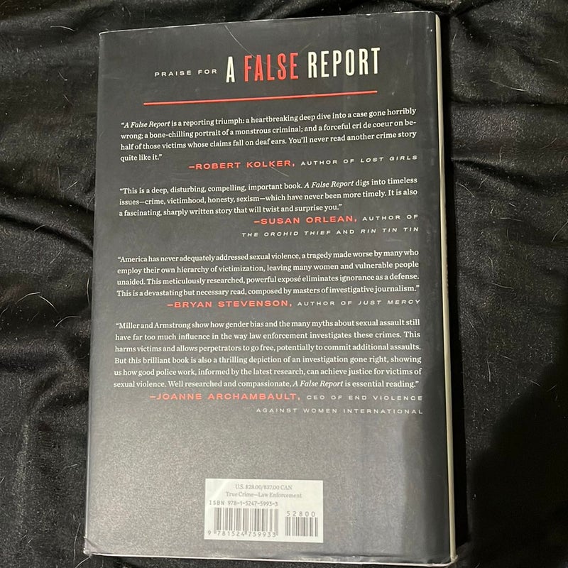 A False Report by T. Christian Miller, Ken Armstrong