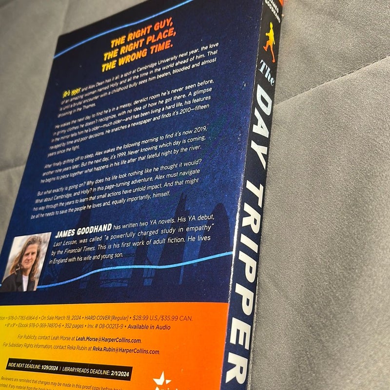 The Day Tripper ARC by James Goodhand, Paperback | Pangobooks