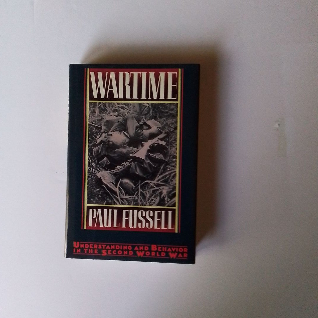 Wartime by Paul Fussell, Hardcover | Pangobooks