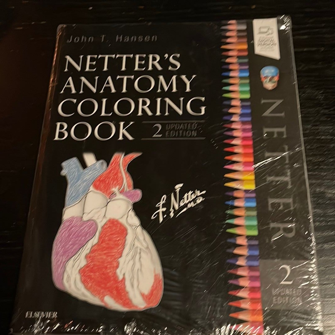 Netter's Anatomy Coloring Book Updated Edition by John T. Hansen ...