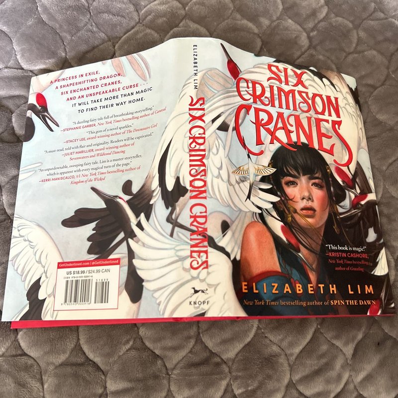 Six Crimson Cranes by Elizabeth Lim, Hardcover | Pangobooks