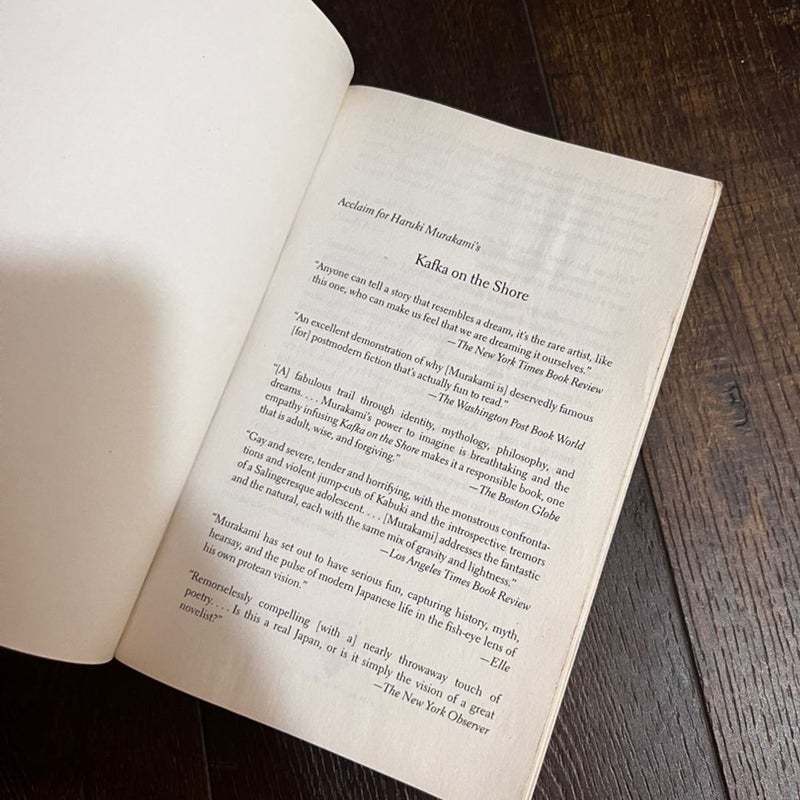 Kafka on the shore by Haruki Murakami , Paperback | Pangobooks