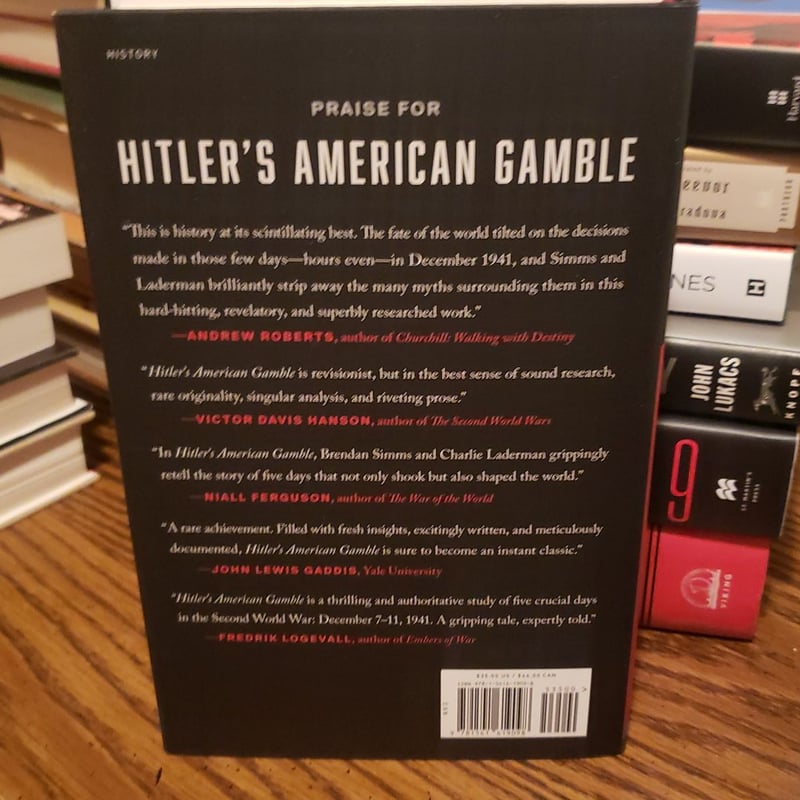 Hitler's American Gamble by Brendan Simms, Charlie Laderman