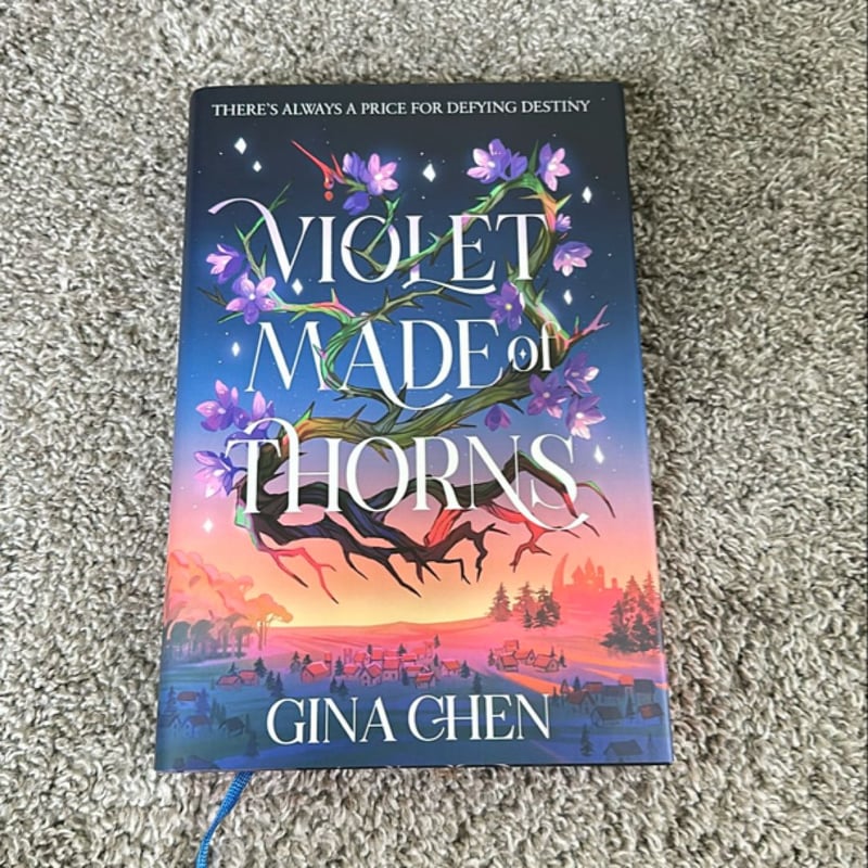 Violet Made of Thorns Fairyloot Edition by Gina Chen , Hardcover ...