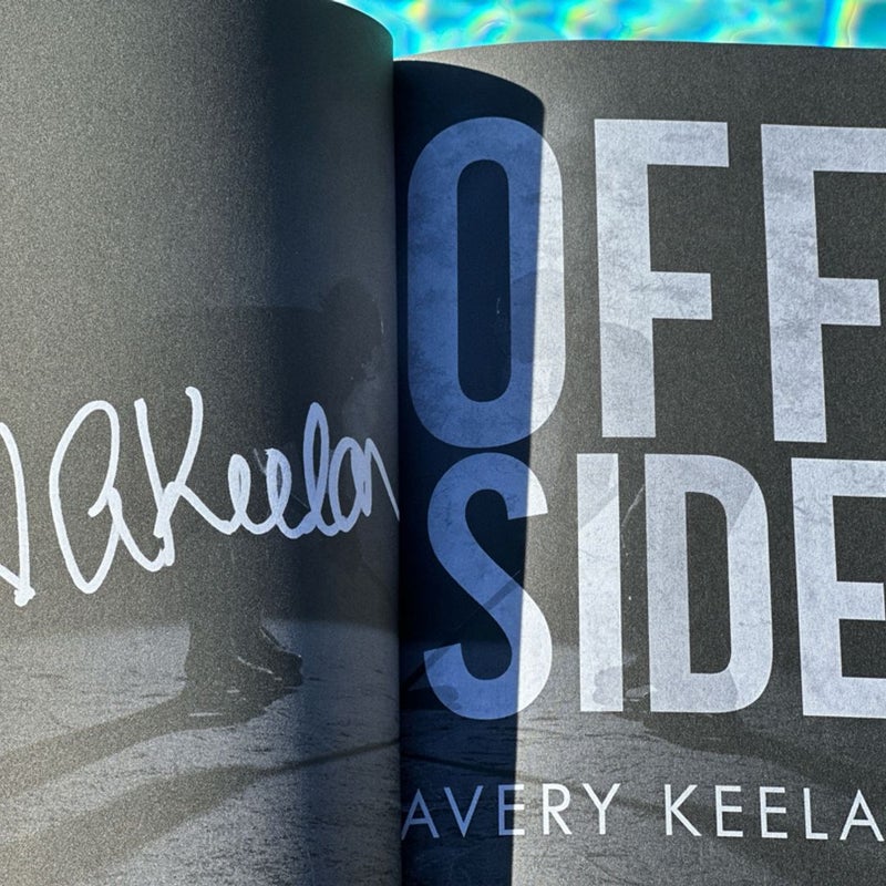 SIGNED by hand Special Edition OFFSIDE by Avery Keelan, Paperback ...