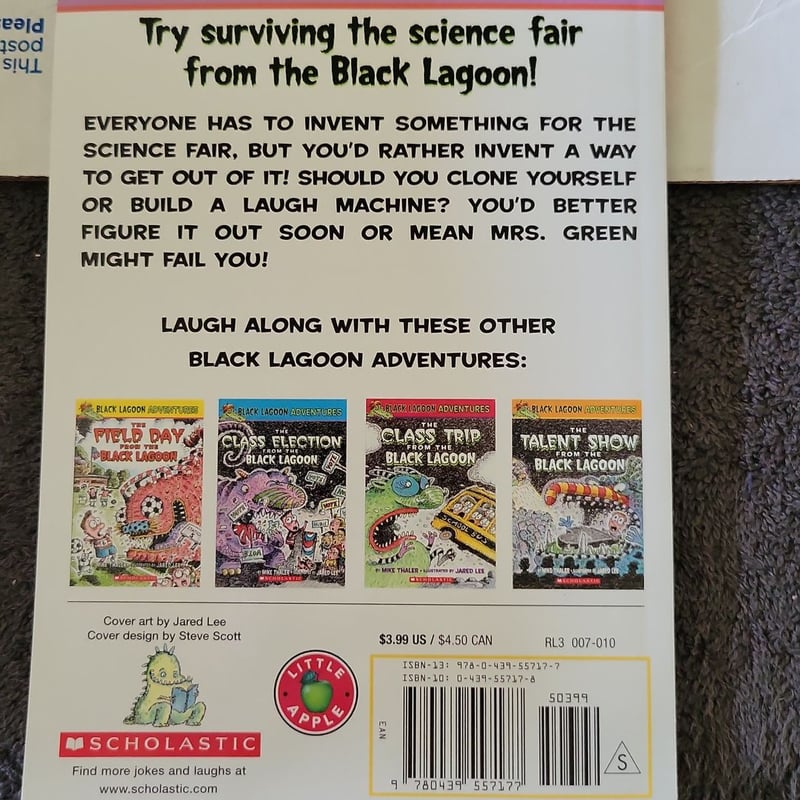 The Science Fair from the Black Lagoon by Mike Thaler, Paperback ...
