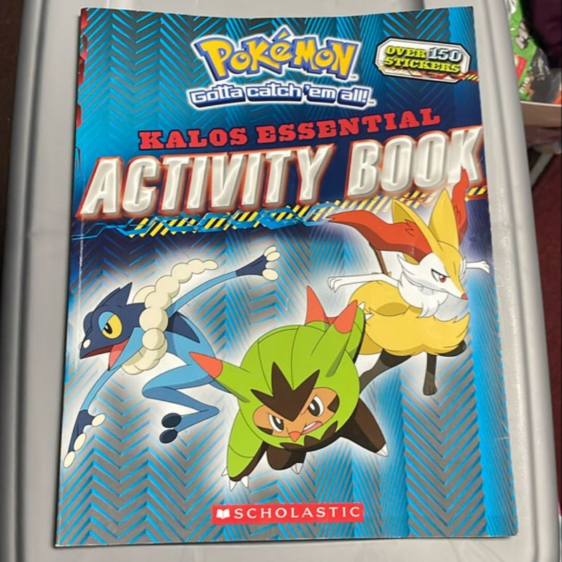 Pokémon: Kalos Essential Activity Book (Pokémon) by Scholastic