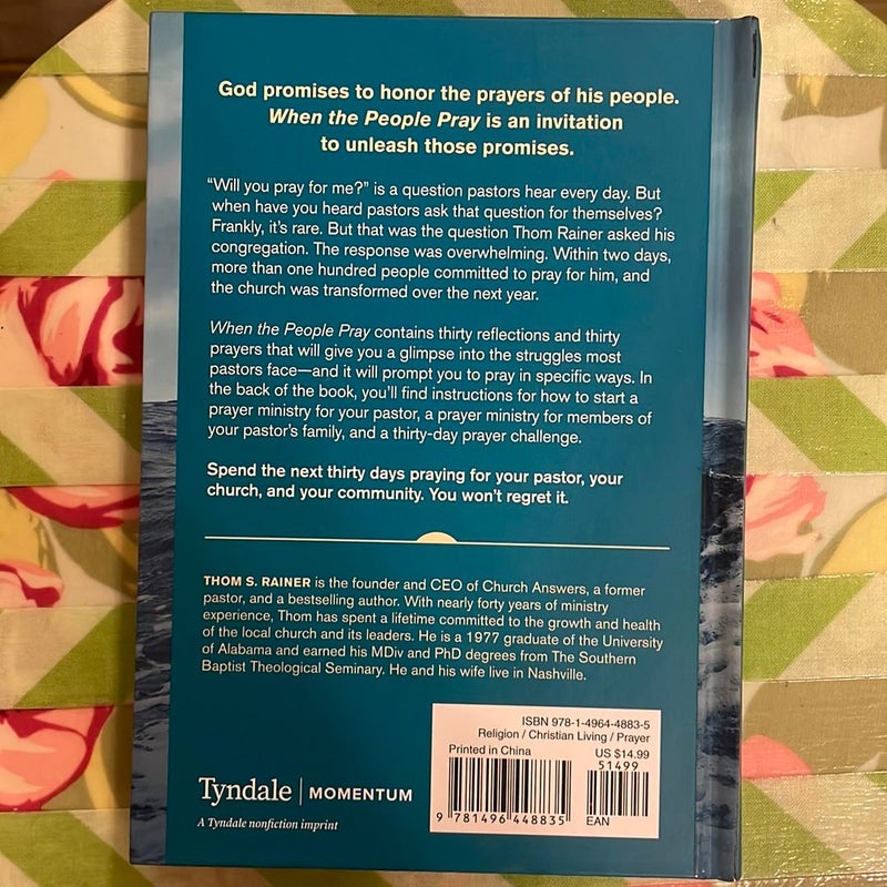 When the People Pray by Thom S. Rainer, Hardcover | Pangobooks