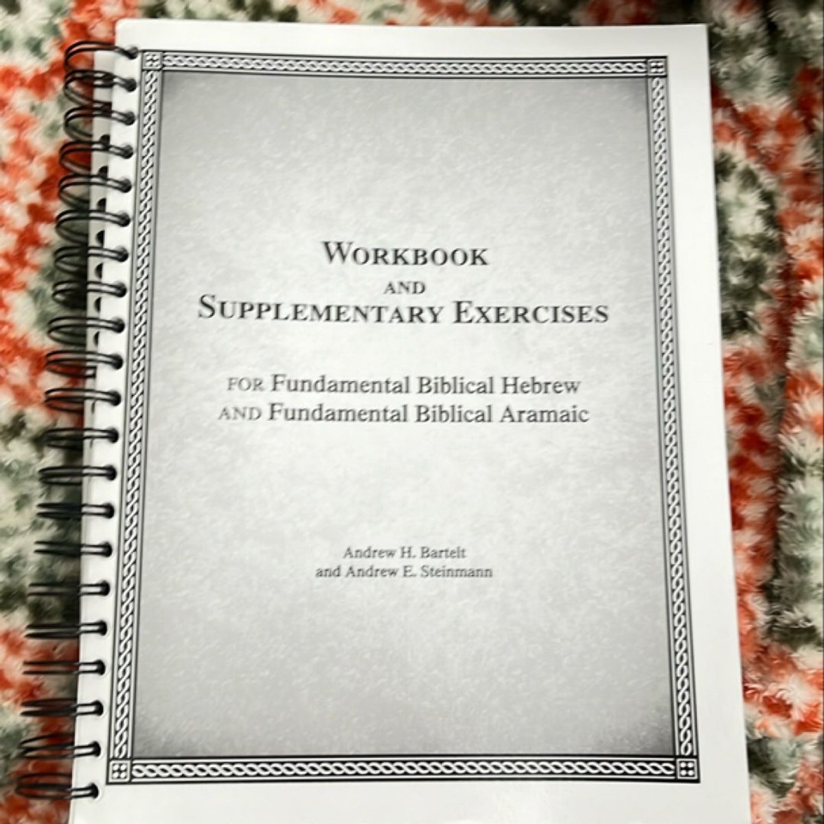 Fundamental Biblical Hebrew and Aramaic Workbook by Andrew E. Steinmann ...