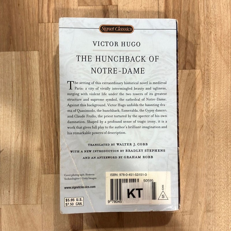 The Hunchback of Notre-Dame by Victor Hugo, Walter J. Cobb