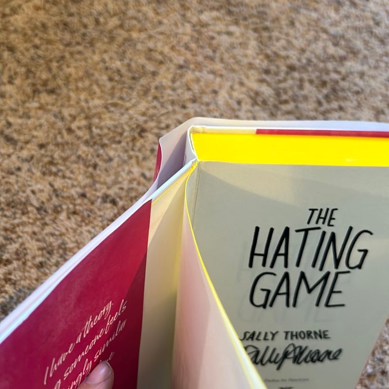 The Hating Game by Sally Thorne, Hardcover | Pangobooks