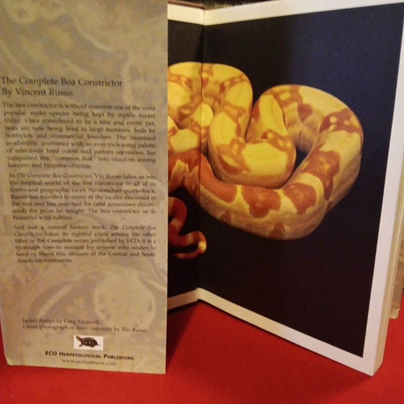 Complete Boa Constrictor by Vincent Russo, Hardcover | Pangobooks