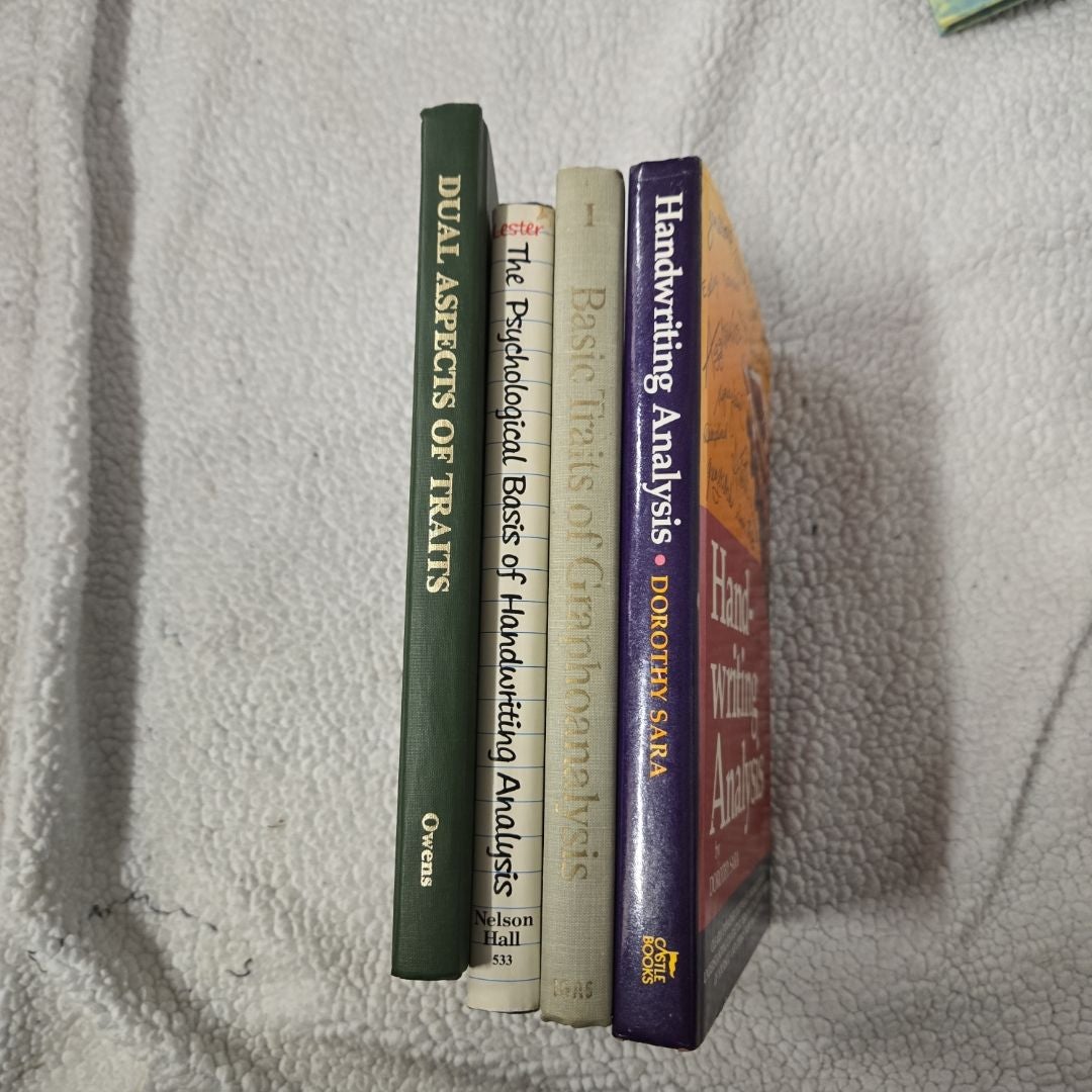 Handwriting Analysis bundle by David Lester, Dorothy Sara ...