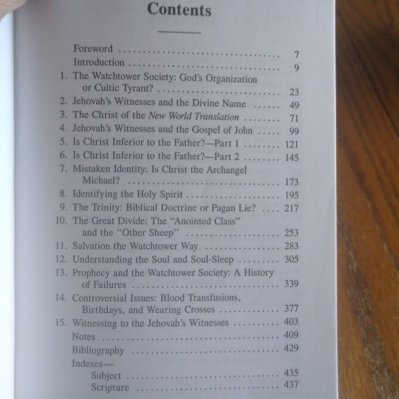 Reasoning from the Scriptures with the Jehovah's Witnesses