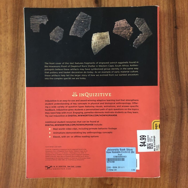 How Humans Evolved by Robert Boyd, Paperback | Pangobooks