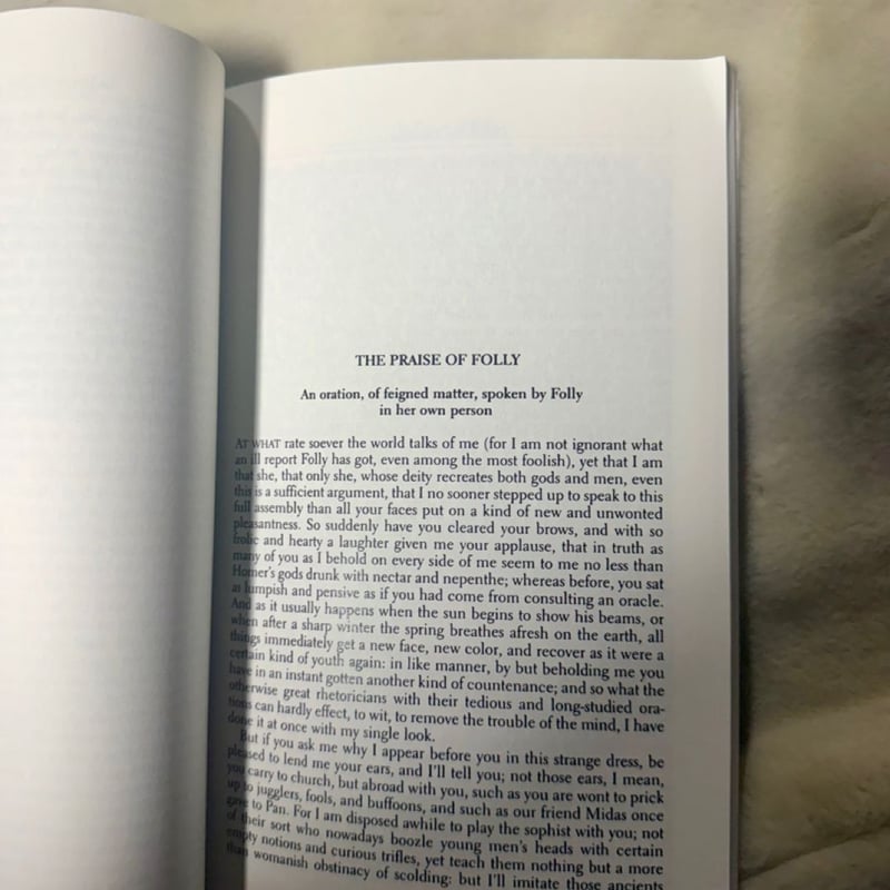 The Praise of Folly by Desiderius Erasmus; John Wilson; Hans Holbein