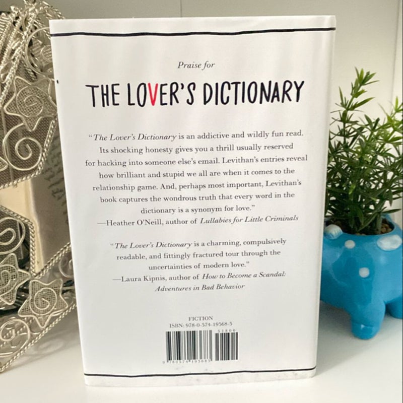 The Lover's Dictionary by David Levithan