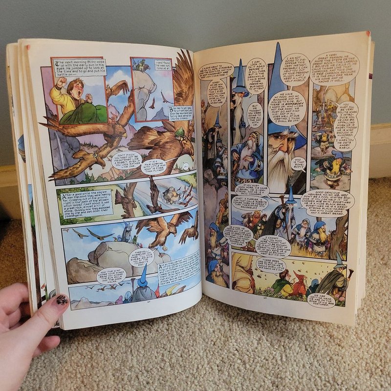 The Hobbit (Graphic Novel) by Sean Deming, J. R. R. Tolkien, Chuck Dixon