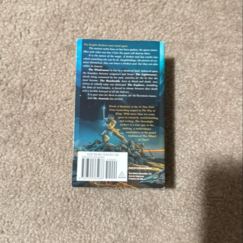 Words of Radiance by Brandon Sanderson, Paperback | Pangobooks