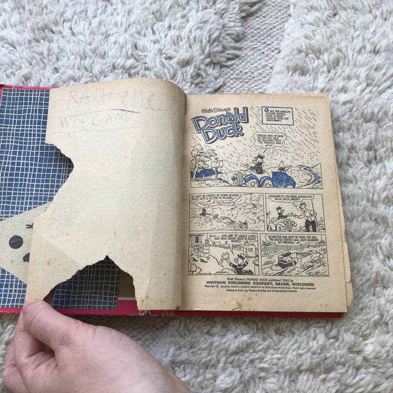 1962 Donald Duck Comic Book by Walt Disney, Hardcover | Pangobooks