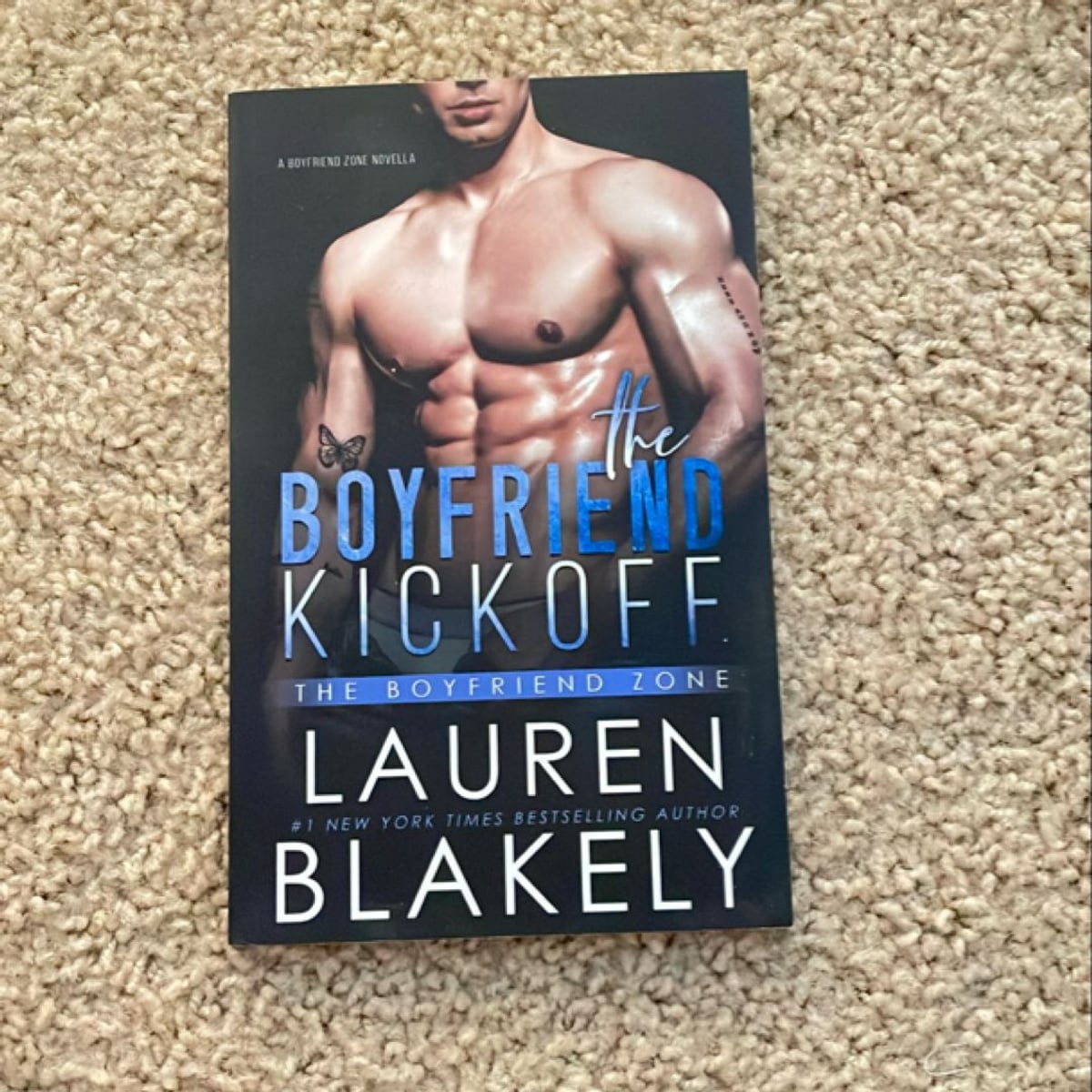 The Boyfriend Kickoff by Lauren Blakely