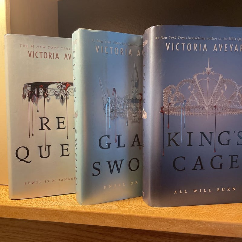 Red Queen Series Books 1-3 by Victoria Aveyard, Hardcover | Pangobooks