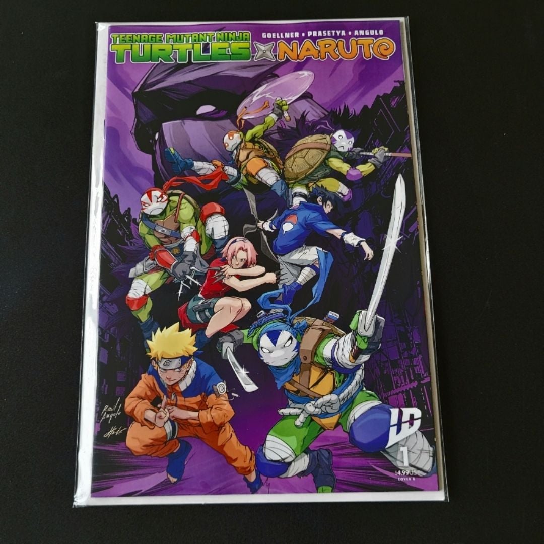 Teenage Mutant Ninja Turtles X Naruto #1 by Caleb Goellner, Paperback ...