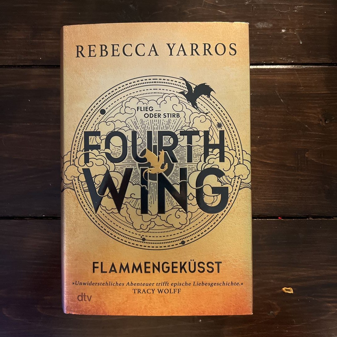 Fourth Wing- German First Edition. by Rebecca Yarros , Hardcover ...