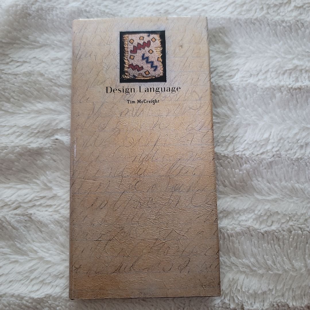 Design Language by Tim McCreight