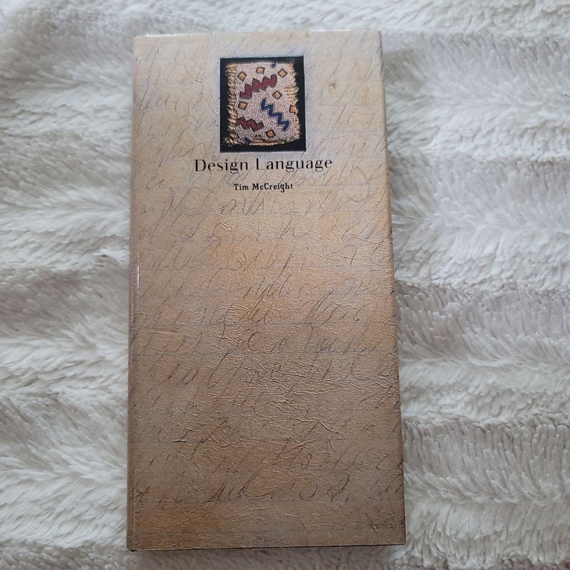 Design Language by Tim McCreight