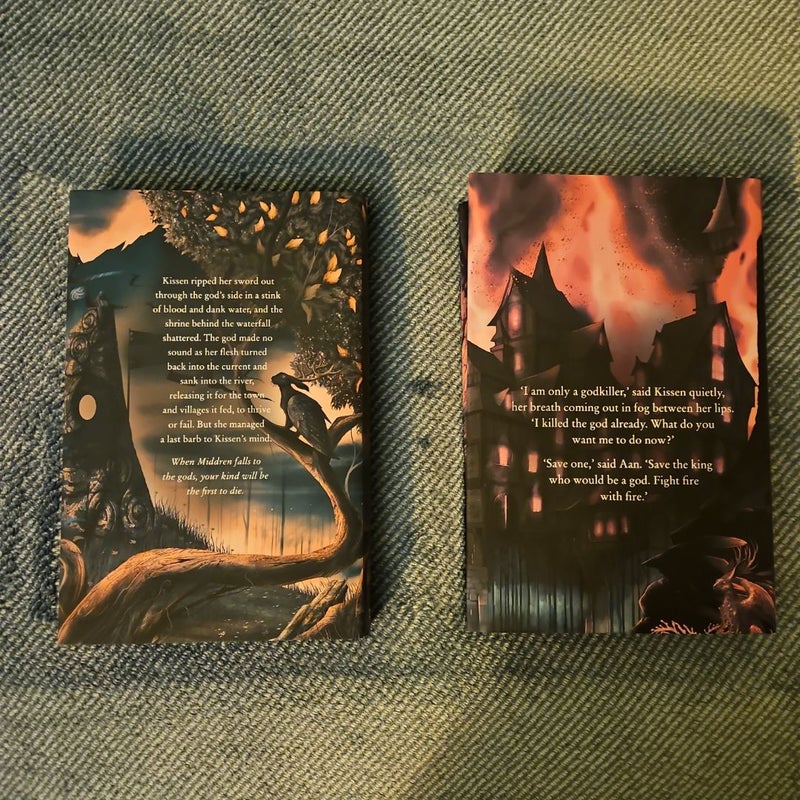 Godkiller and Sunbringer (Illumicrate) by Hannah Kaner, Hardcover ...