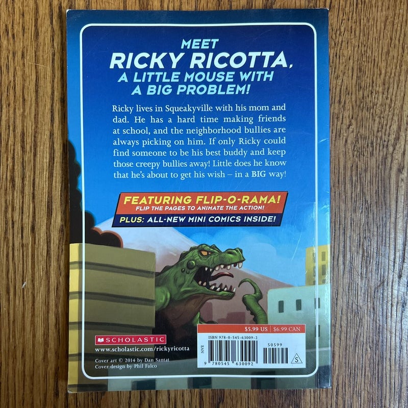 Ricky Ricotta's Giant Robot by Dav Pilkey, Paperback | Pangobooks