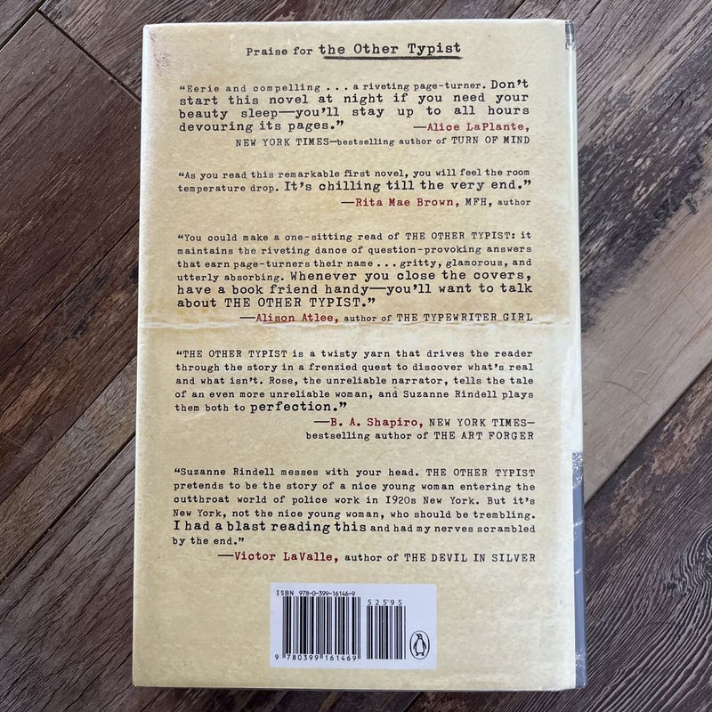 The Other Typist by Suzanne Rindell