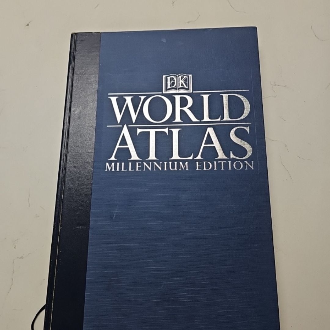World Atlas Millennium Edition 1999 by DK Publishing Book, Hardcover ...