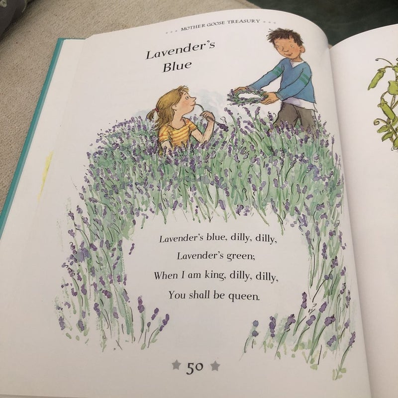 Mother Goose Treasury by Priscilla Lamont